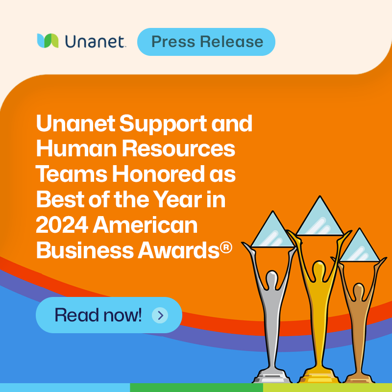Unanet Support and Human Resources Teams Honored as Best of the Year in ...